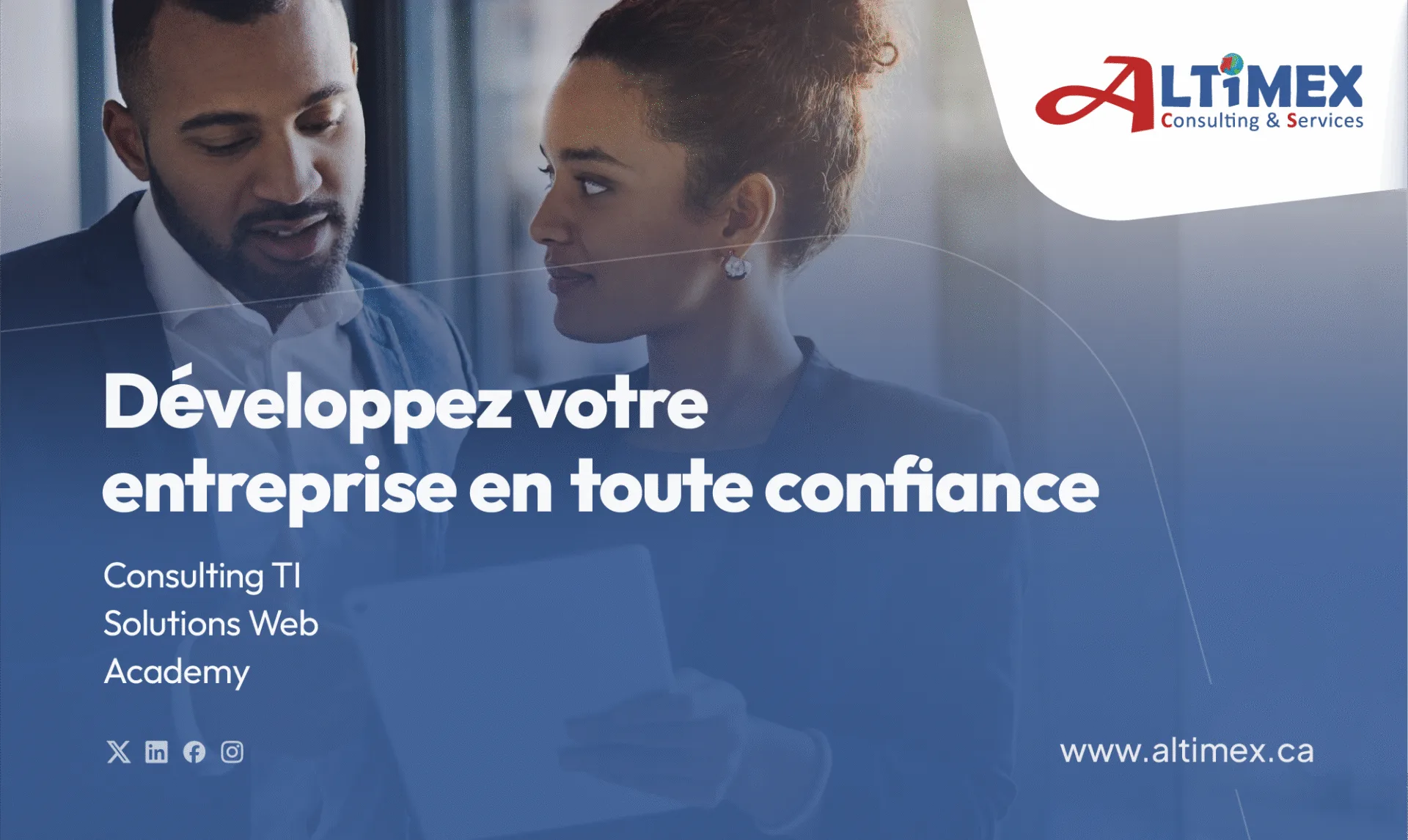 Altimex – Consulting TI • Solutions Web • Academy